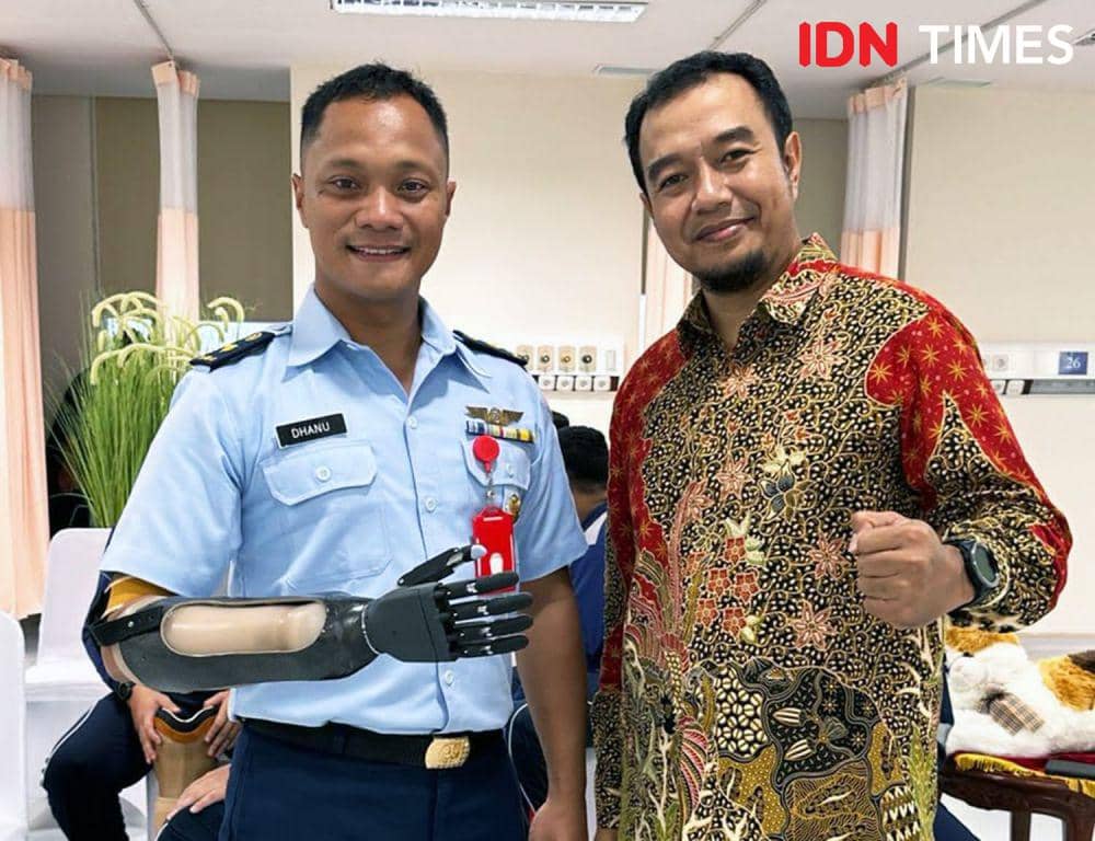 Keren! Prajurit TNI AU Pakai Tangan Robot Buatan Undip | IDN Times Jateng