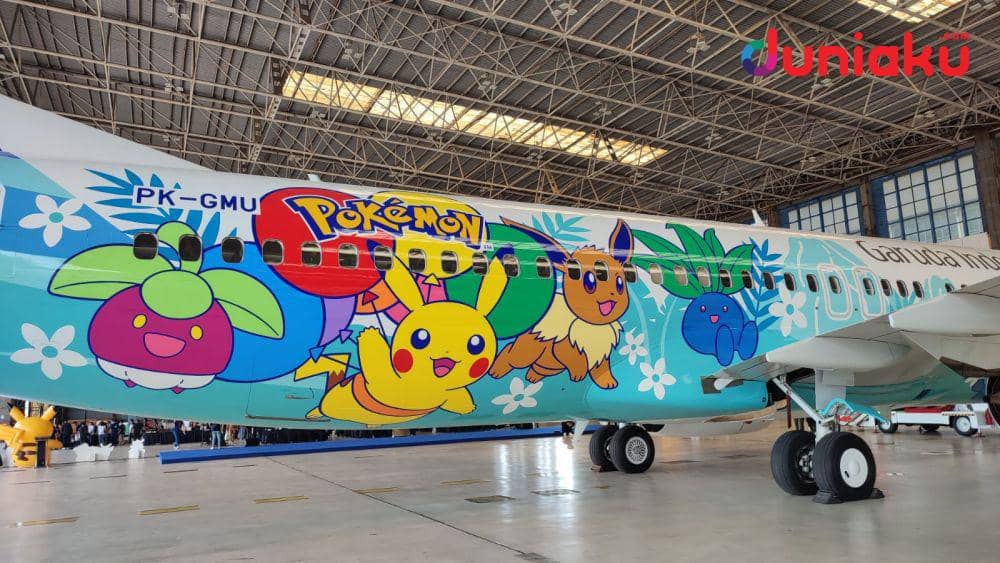Garuda Indonesia dan Pokemon Hadirkan Pesawat Pikachu Jet! | Duniaku.com