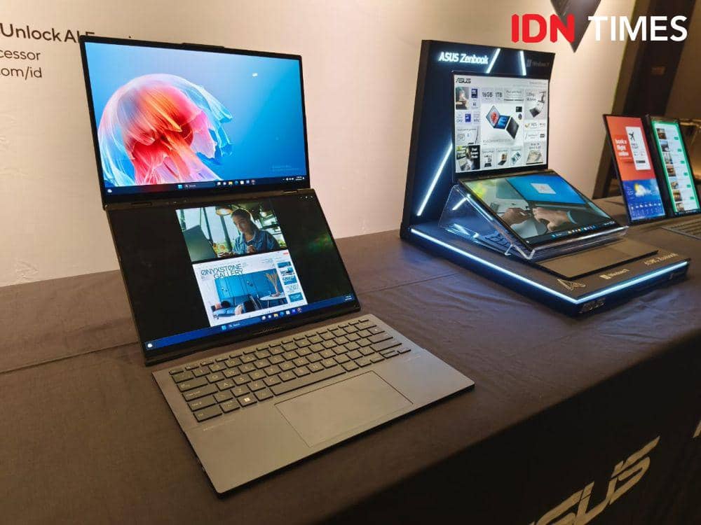7 Rekomendasi Laptop Dua Layar Terbaik, Ada ASUS ZenBook Duo | IDN Times