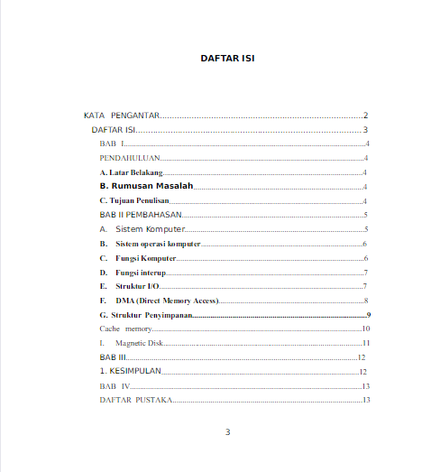 7 Contoh Daftar Isi Makalah, Mudah dan Sederhana! | IDN Times