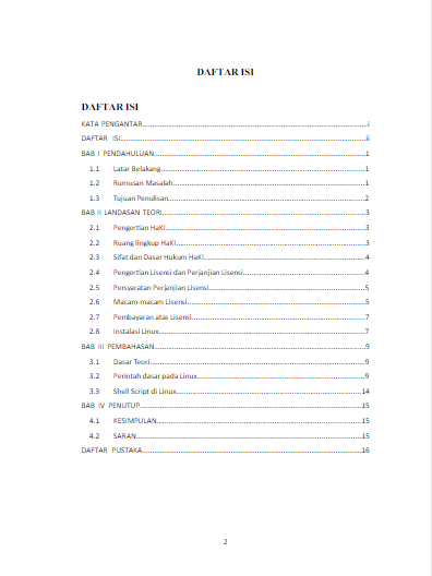 7 Contoh Daftar Isi Makalah, Mudah dan Sederhana! | IDN Times