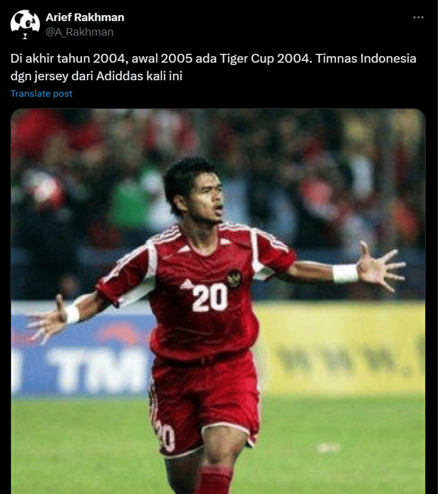 26 Jersey Timnas Indonesia dari Masa ke Masa, Ada Favoritmu? | IDN Times