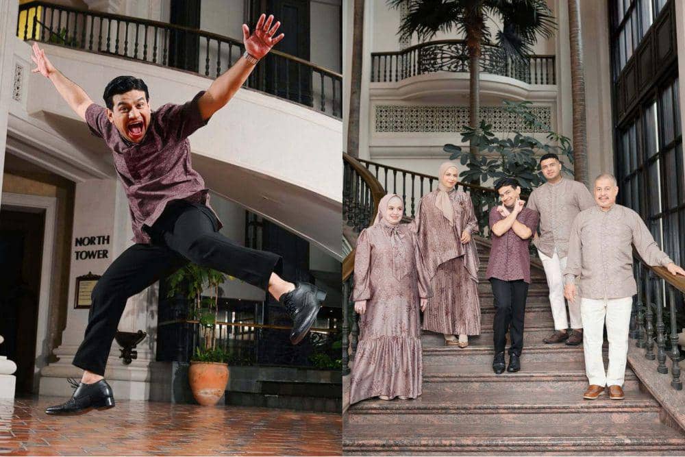 9 Gaya Fadil Jaidi Photoshoot Baju Lebaran bareng Keluarga | IDN Times