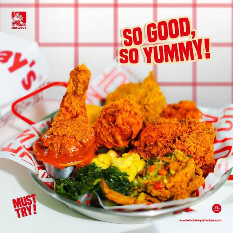 30 Daftar Menu Hotway's Nashville Chicken | IDN Times