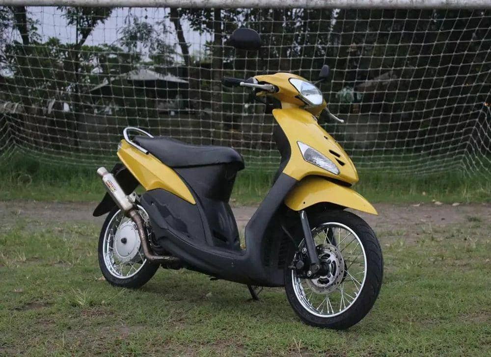 4 Ide Modifikasi Mio Sporty, Babylook hingga Trail | IDN Times