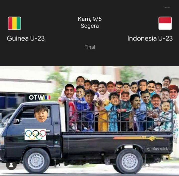 7 Meme Indonesia Siap Lawan Guinea pada Playoff Olimpiade | IDN Times
