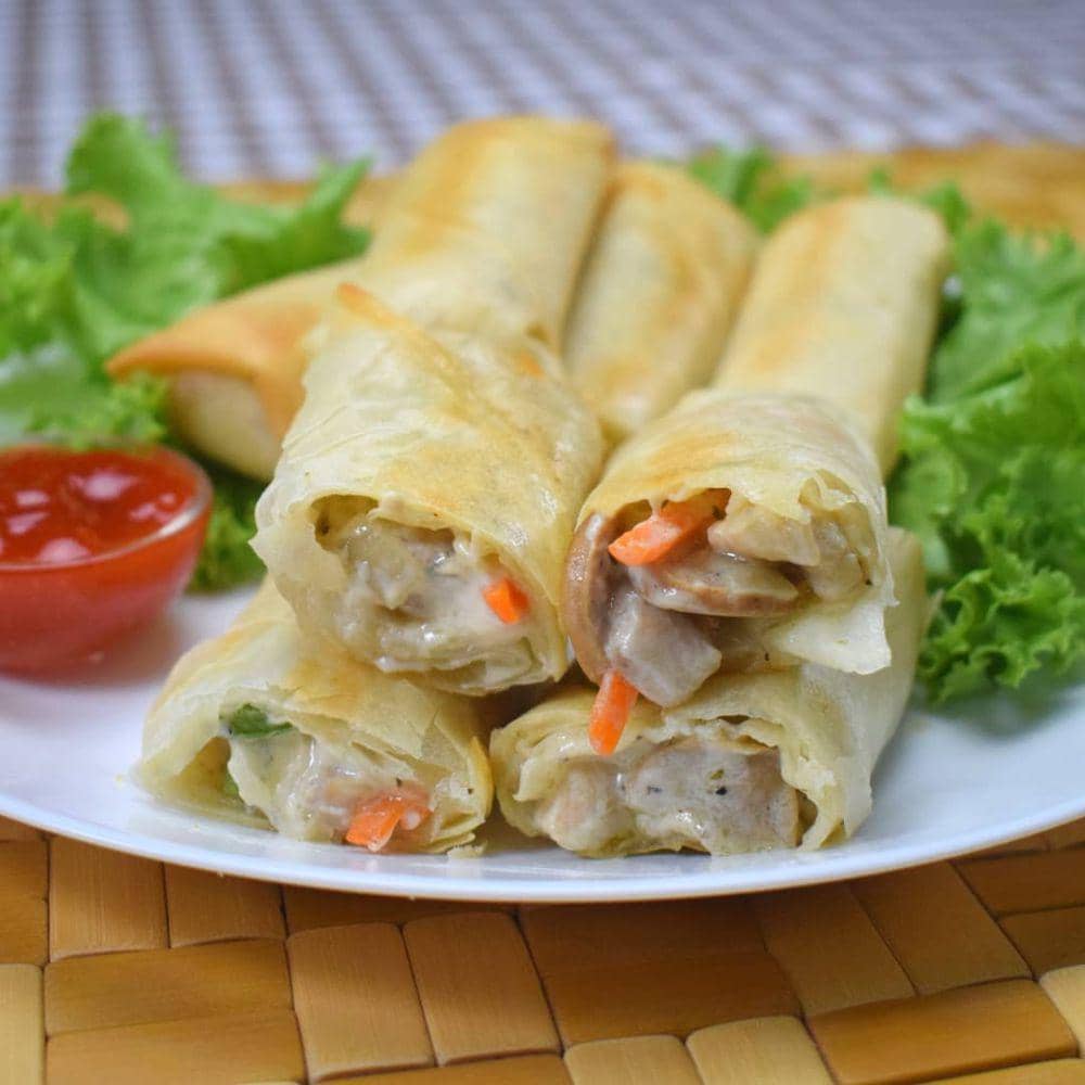 Resep Lumpia Isi Carbonara, Renyah dan Creamy! | IDN Times Lampung