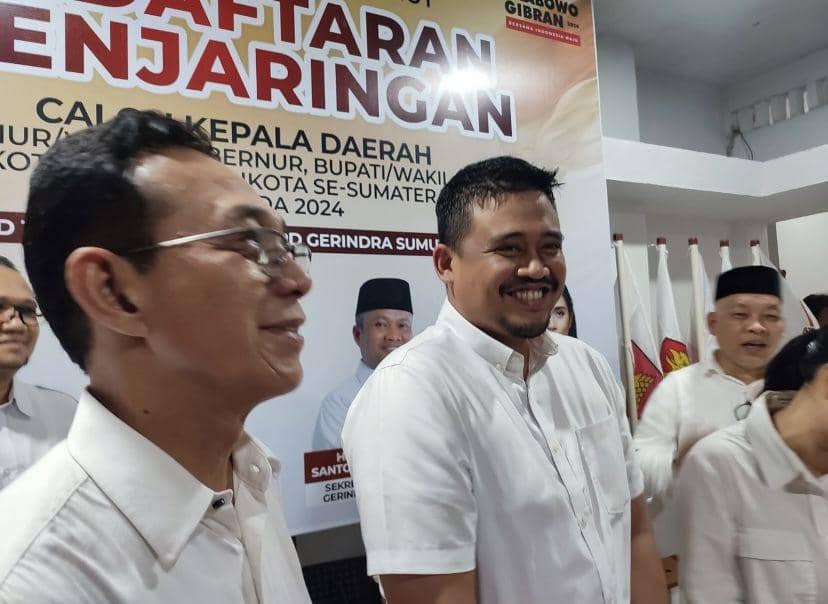 Ikut Ijeck Daftar di Gerindra, Bobby Bilang Sudah Bertemu | IDN Times Sumut