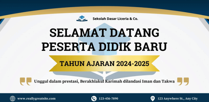 13 Contoh Spanduk Penerimaan Siswa Baru yang Menarik | IDN Times