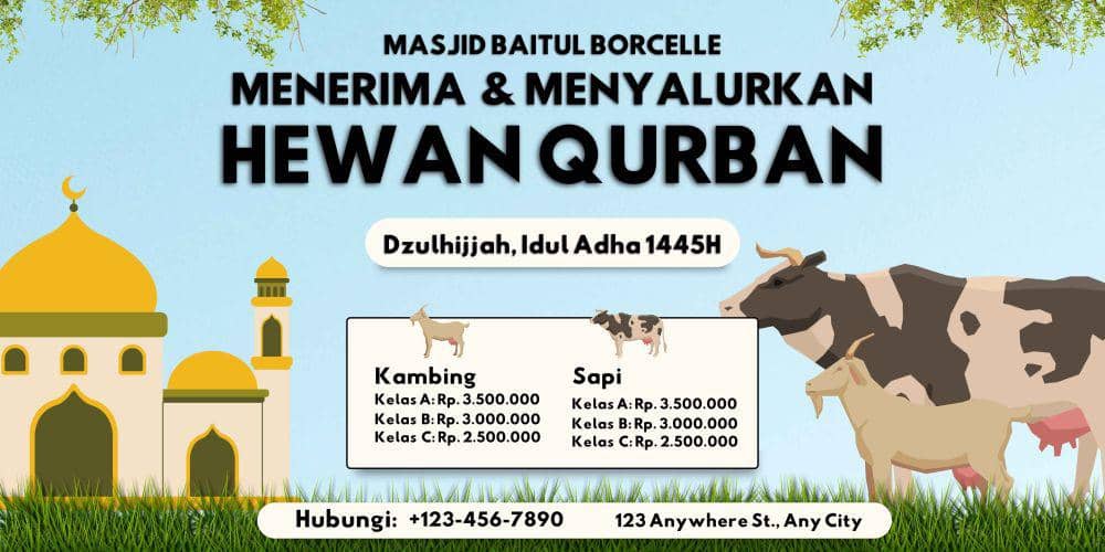 7 Contoh Spanduk Jual Hewan Qurban, Copywriting Menarik! | IDN Times