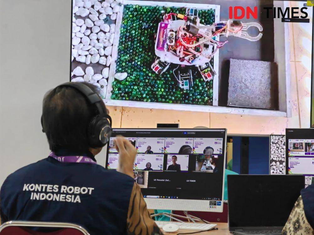 UMS Gelar Kontes Robot Indonesia, Diikuti 317 Peserta | IDN Times Jateng