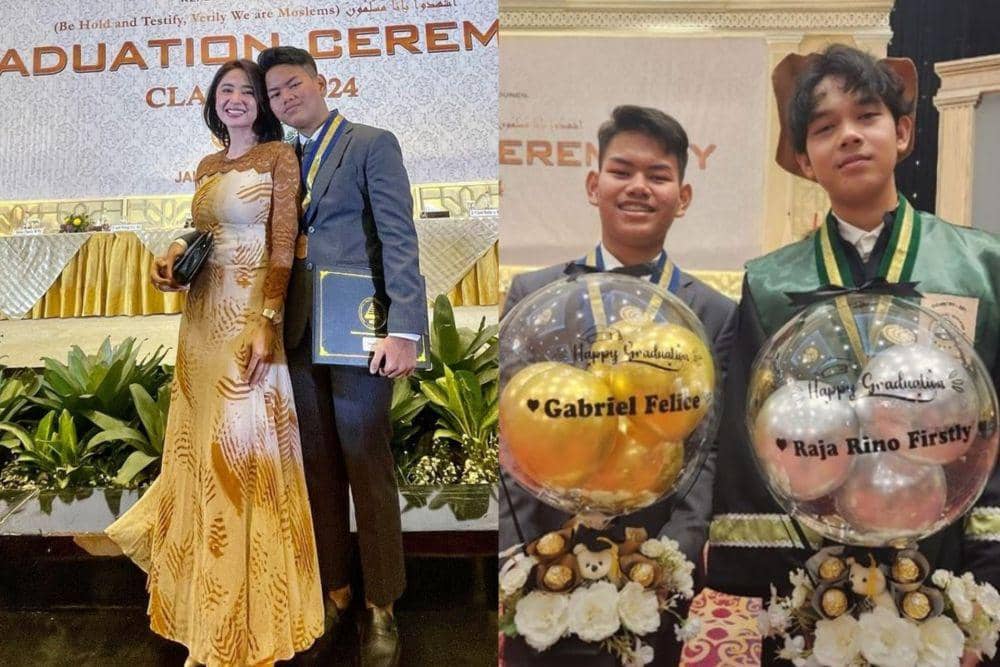 7 Momen Kelulusan Gabriel, Anak Dewi Persik yang Berprestasi | IDN Times
