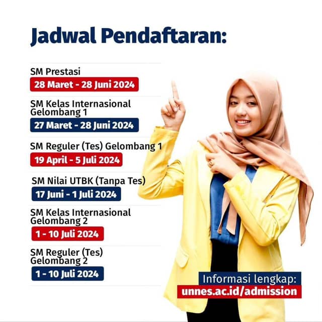 Ujian Mandiri UNNES 2024: Jadwal, Syarat, dan Pendaftaran | IDN Times
