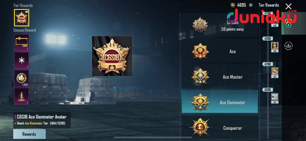 10 Urutan Rank PUBG Mobile, Dari Bronze Hingga Conqueror | Duniaku.com