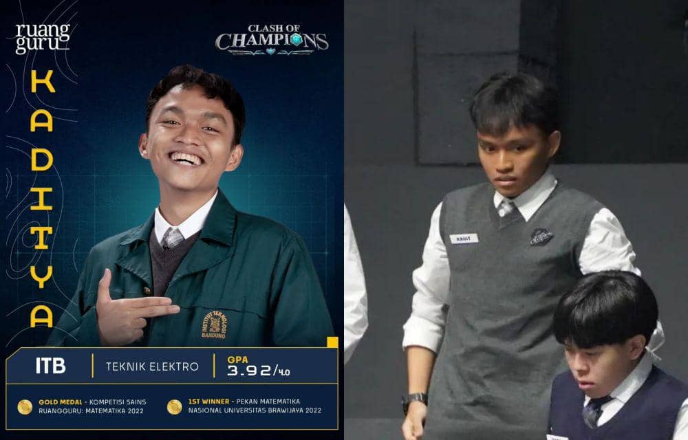 Biodata-Profil Kadit, Anak ITB Kuda Hitam Clash of Champions | IDN Times