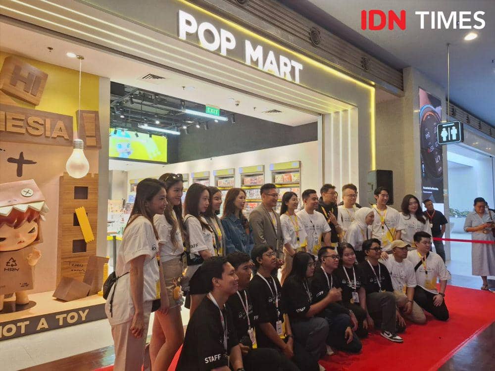 14 Potret Gerai POP MART Pertama di Indonesia, Labubu Gemas! | IDN Times