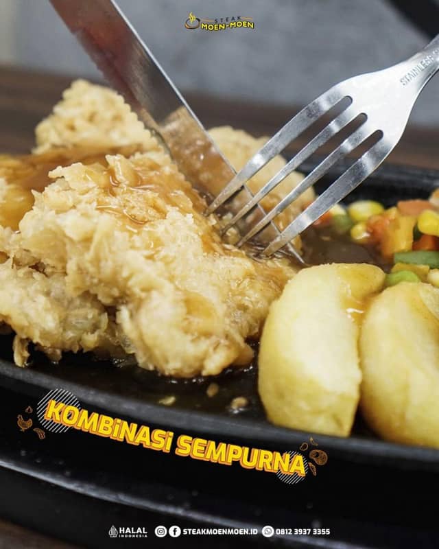 Daftar Menu Steak Moen Moen⁠ Terbaru Beserta Harganya | IDN Times