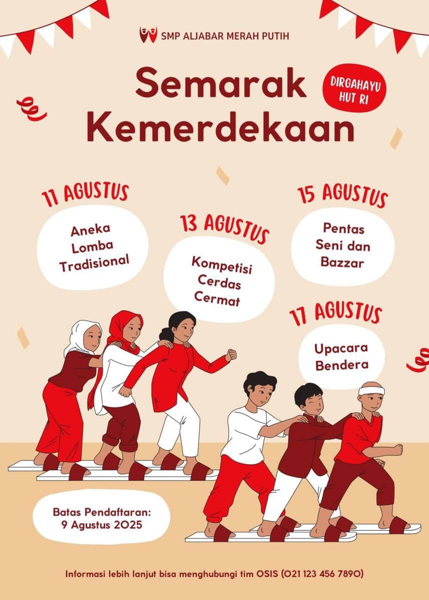 Contoh Poster 17 Agustus 2024 yang Unik dan Keren, Gratis! | IDN Times