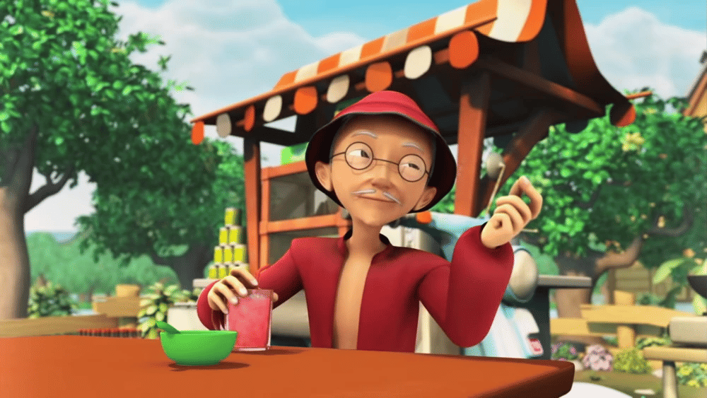 Daftar Pekerjaan Ah Tong di Upin Ipin, Penggerak Ekonomi! | Duniaku.com