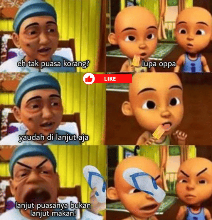 10 Meme Lucu Opah Upin Ipin Paling Nyeleneh dan Bikin Ngakak | Duniaku.com