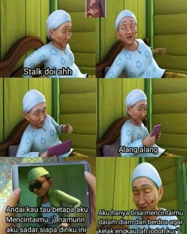 10 Meme Lucu Opah Upin Ipin Paling Nyeleneh dan Bikin Ngakak | Duniaku.com
