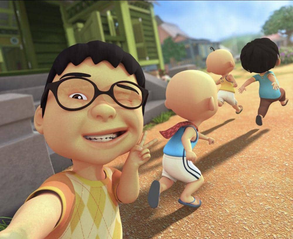 6 Fakta Ehsan di Upin Ipin, Sepupuan dengan Fizi? | IDN Times