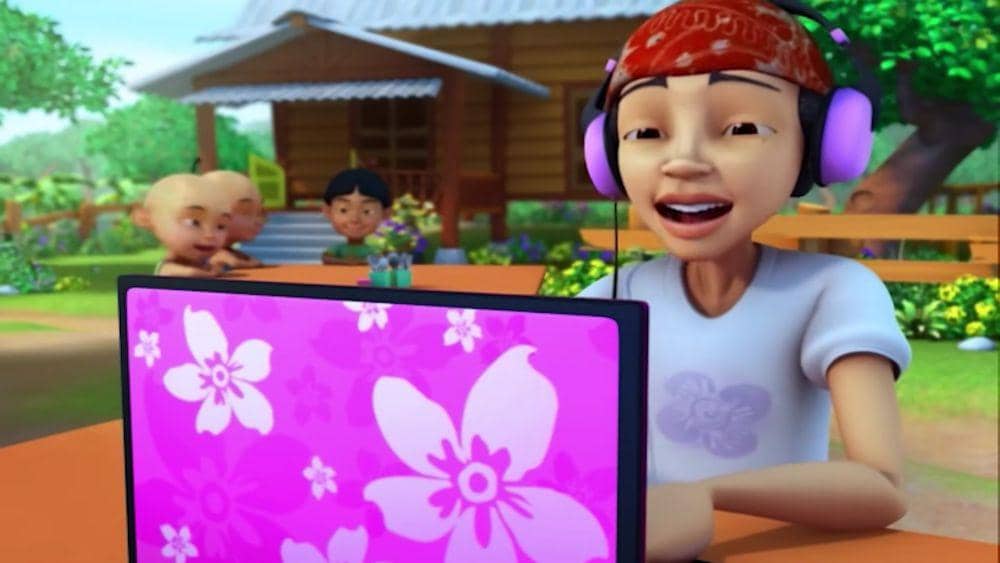 9 Tanda-tanda Pertobatan Abang Salleh di Upin dan Ipin | Duniaku.com