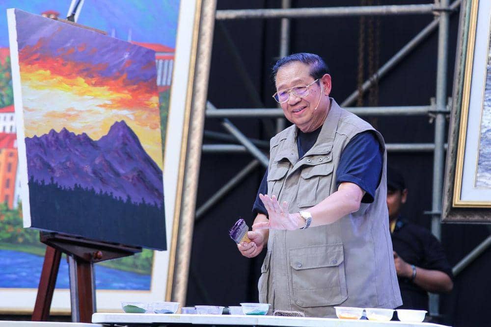 21 Hasil Karya Lukisan SBY, Pesona Seni Penuh Makna | IDN Times