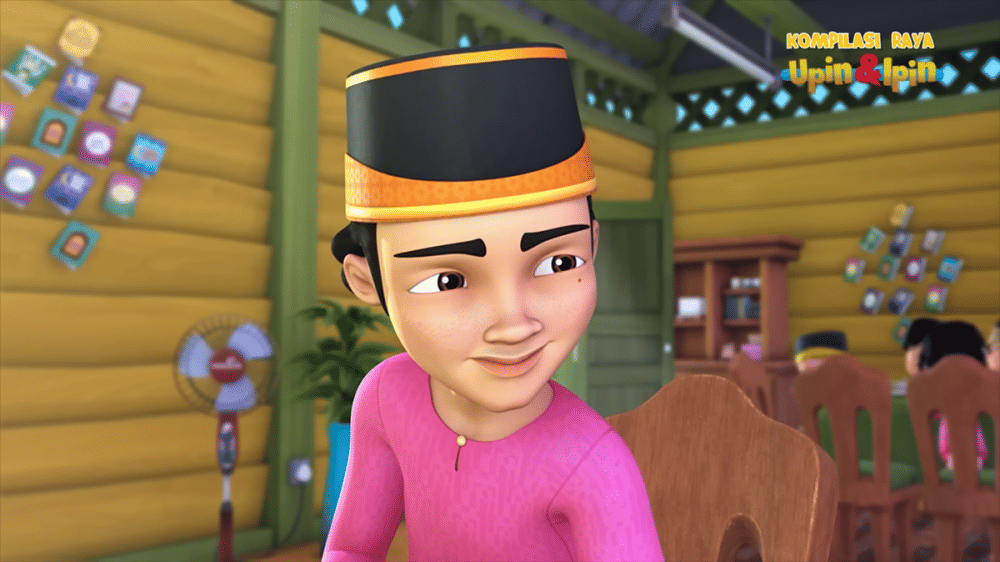 9 Tanda-tanda Pertobatan Abang Salleh di Upin dan Ipin | Duniaku.com
