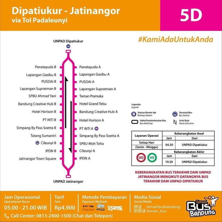 5 Rute Trans Metro Pasundan, Keliling Bandung Jadi Mudah | IDN Times