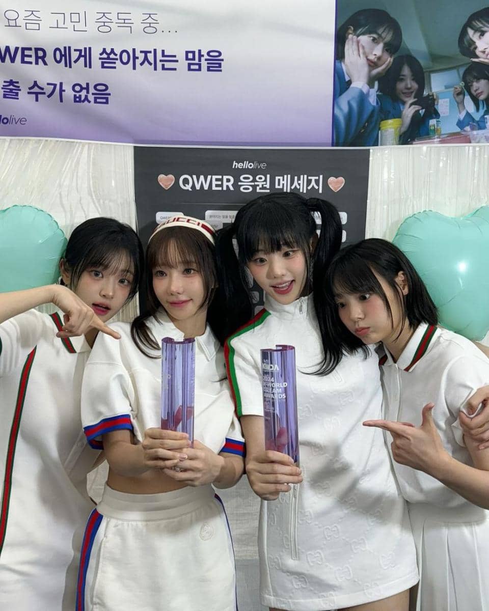 Fakta QWER, Band KPop Gen Z yang Rajai Tangga Lagu | IDN Times