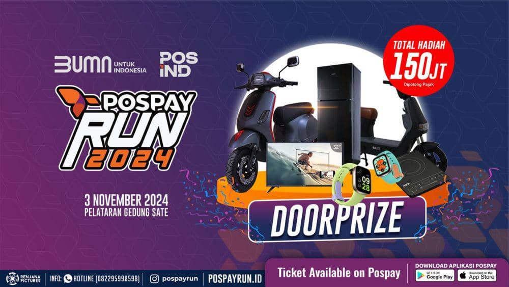Pos Indonesia Gelar Pospay Run 2024, Runners Wajib Ikut! | IDN Times