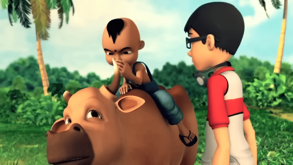 8 Fakta Rajoo di Upin dan Ipin, Bisa Mengerti Bahasa Hewan! | Duniaku.com