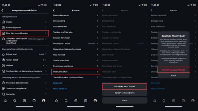 3 Cara Mengubah Akun IG Bisnis ke Pribadi dengan Mudah | IDN Times