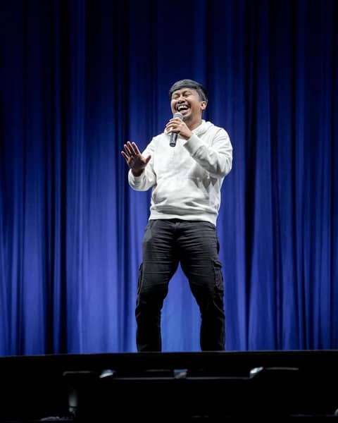 Ali Akbar, Komika Asal Ternate yang Hadir di IMGS 2024 | IDN Times