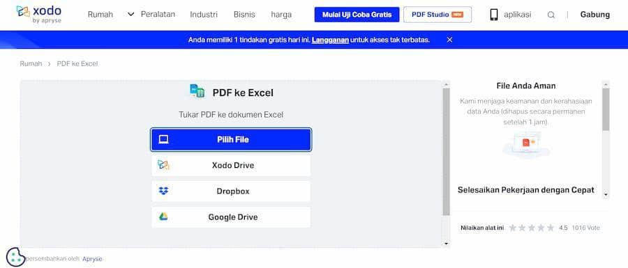 6 Cara Mengubah PDF ke Excel Tanpa Aplikasi, Pakai Situs Ini | IDN Times