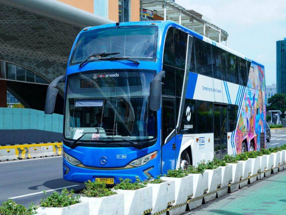 Jadwal dan Rute Baru Bus Wisata Tingkat Transjakarta 2024 | IDN Times