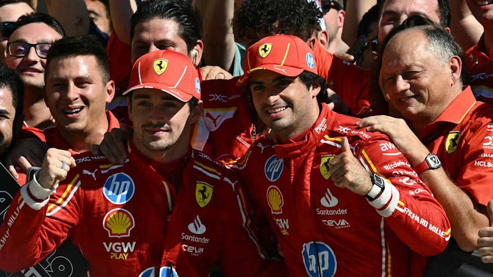 Ferrari Ulang Memori Manis usai Finis 1-2 di Amerika Serikat | IDN Times