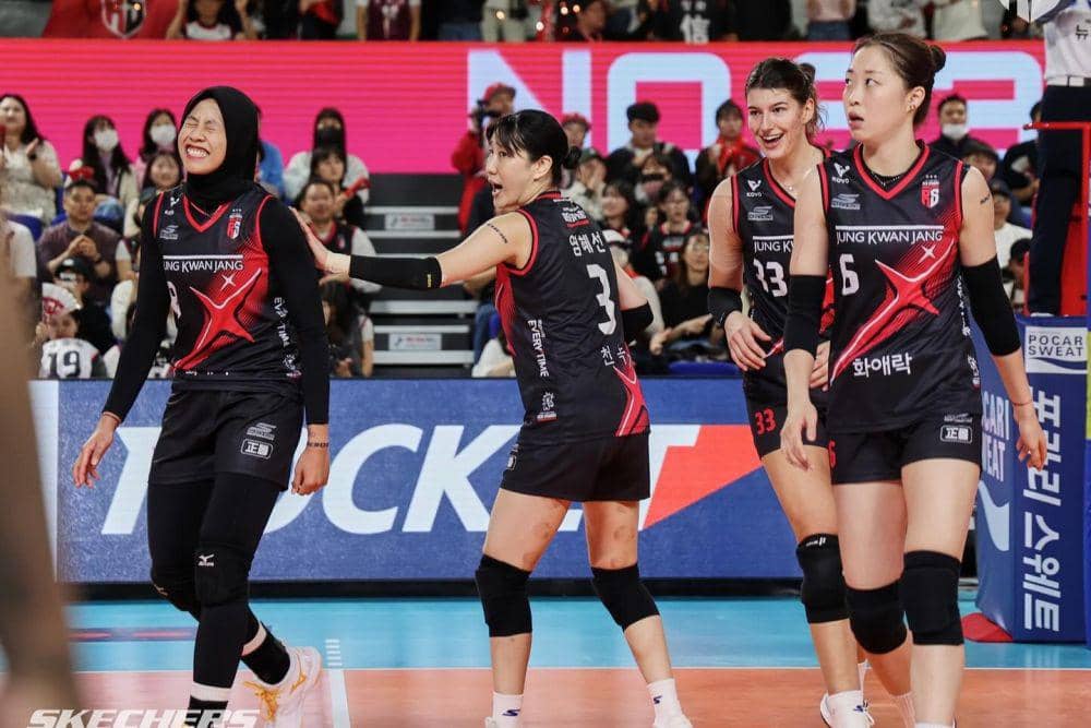 Daftar Nomor Punggung Pemain Red Sparks 2024 dan Posisinya | IDN Times