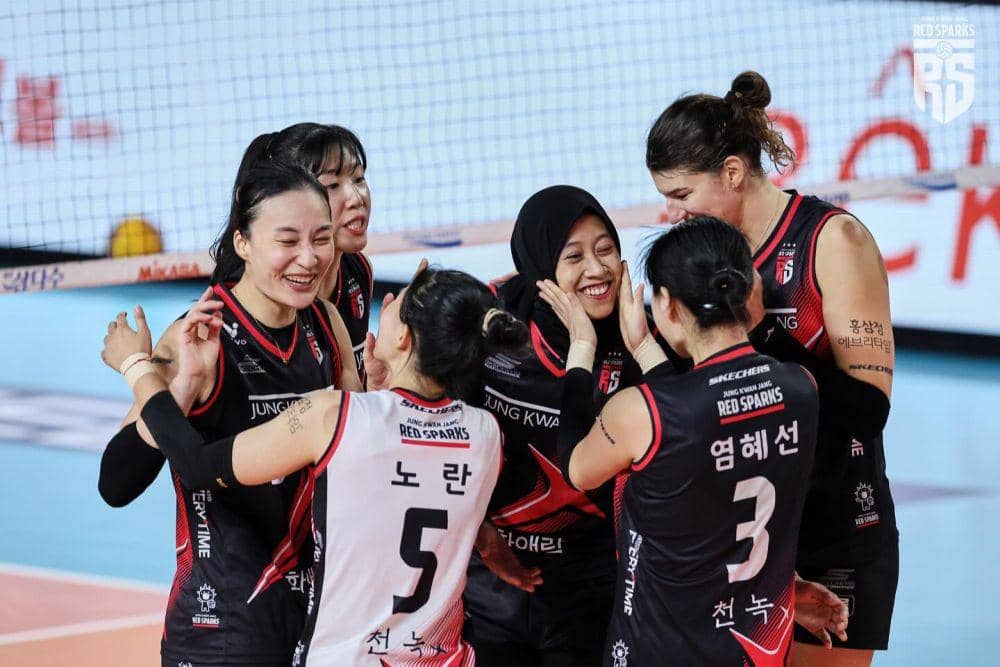 Daftar Nomor Punggung Pemain Red Sparks 2024 dan Posisinya | IDN Times