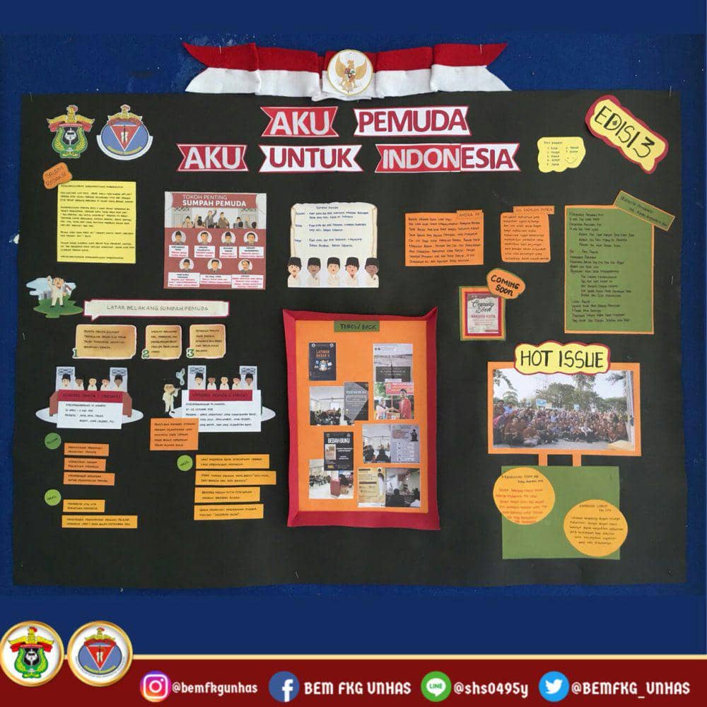 7 Contoh Desain Mading Sumpah Pemuda, Unik dan Kreatif! | IDN Times