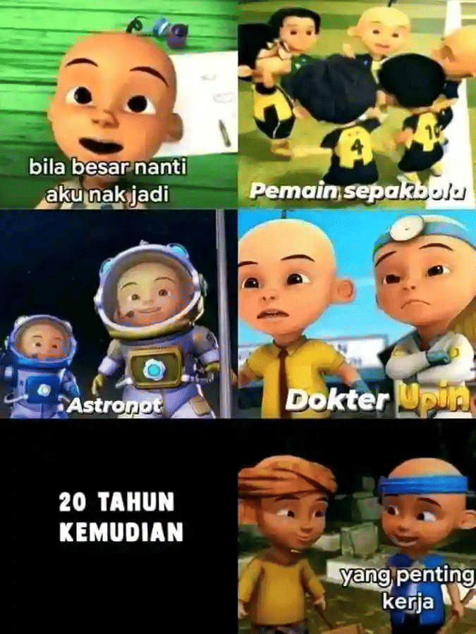 13 Meme Upin Ipin Lucu dan Bikin Ngakak! | Duniaku.com