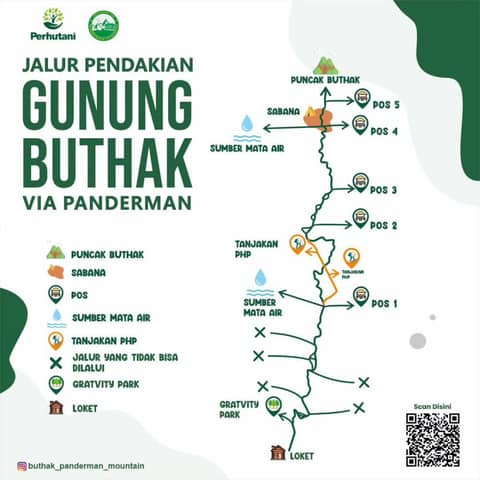 Rute dan Harga Tiket Pendakian Gunung Butak | IDN Times Jatim