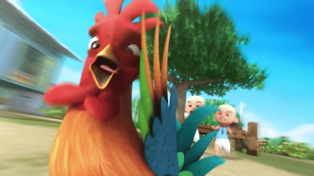 8 Fakta Rembo di Upin dan Ipin, Ayam Kesayangan Tok Dalang! | Duniaku.com