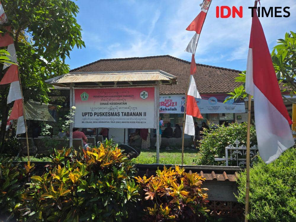 Atap Bangunan Puskesmas Tabanan 2 Rapuh | IDN Times Bali