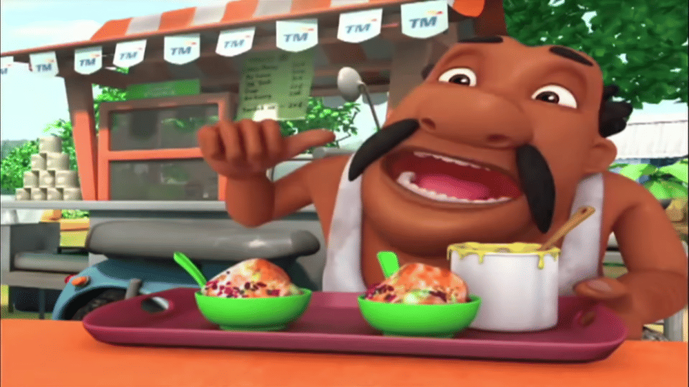 Aneka Menu Warung Uncle Muthu di Upin dan Ipin, Serba Ada! | Duniaku.com