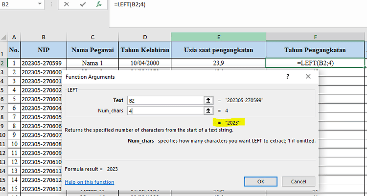 Rumus Microsoft Excel Memangkas Beberapa Karakter Sekaligus | IDN Times