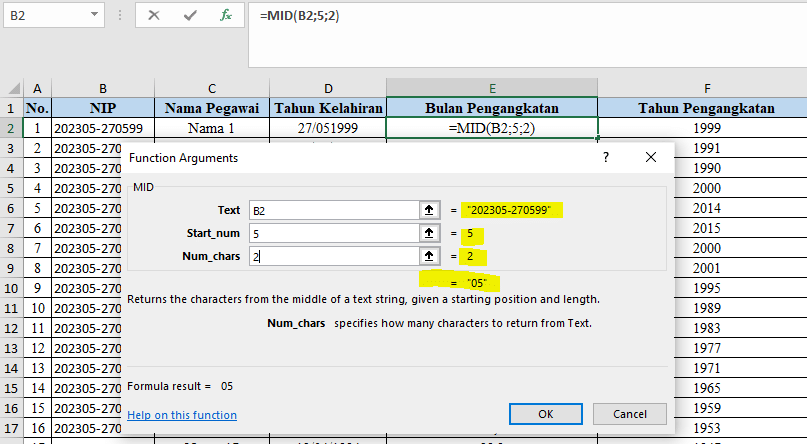 Rumus Microsoft Excel Memangkas Beberapa Karakter Sekaligus | IDN Times