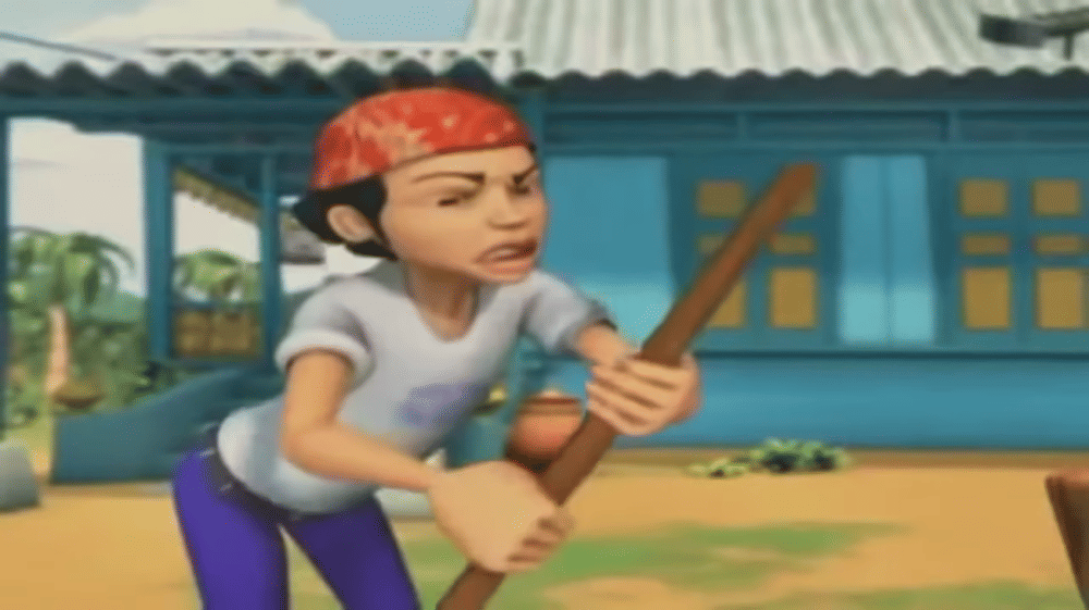 9 Tanda-tanda Pertobatan Abang Salleh di Upin dan Ipin | Duniaku.com