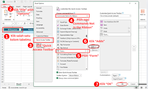 Cara Bikin Form Input Data di Excel, Gak Perlu Pakai Coding | IDN Times